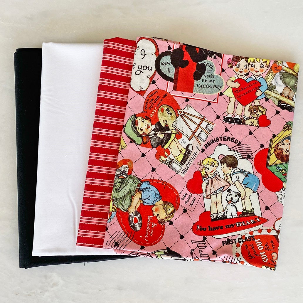 3YD Bundle #28 - Valentine | Material Girlfriends Patterns