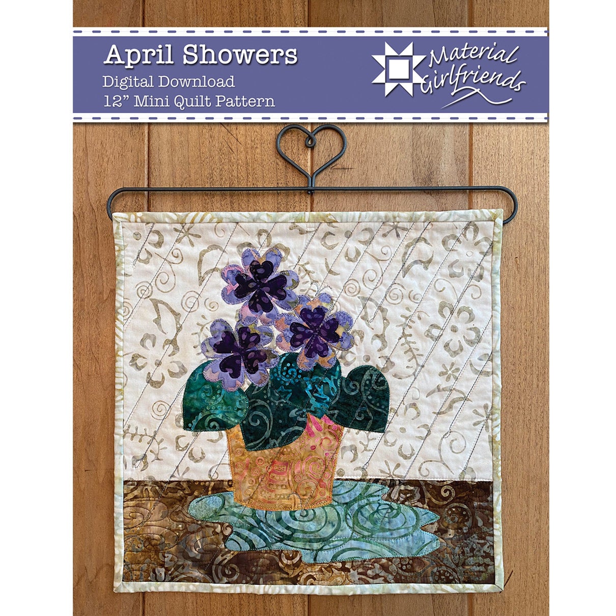 April Showers pattern | Material Girlfriends Patterns